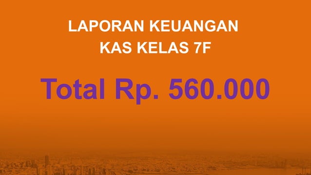contoh Rapor Kenaikan Kelas 8FFFFF smp negeri | PPTX