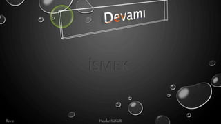 Raporlama Teknikleri - Reporting Techniques - Haydar SUSUR | PPTX