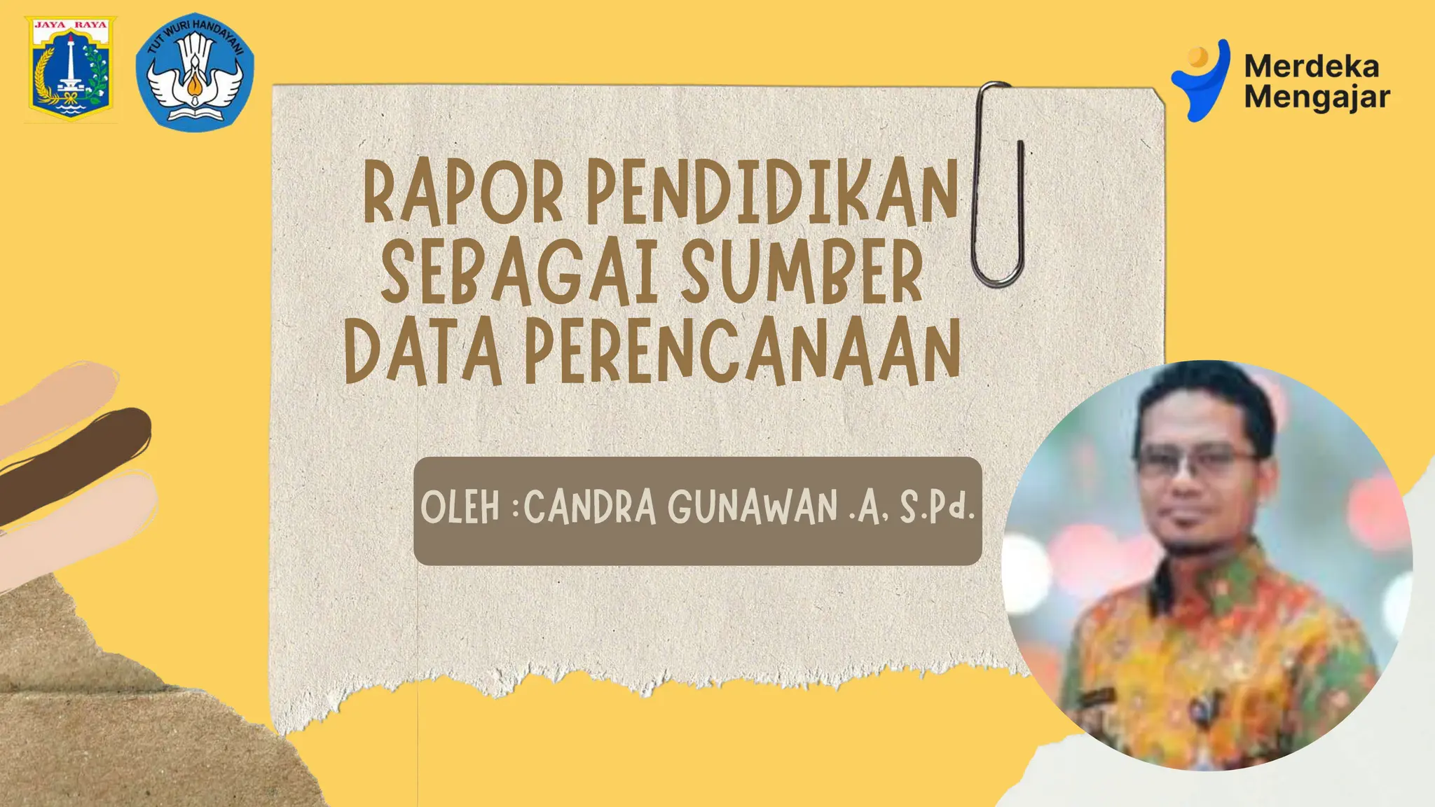 Rapor Pendidikan Sebagai Sumber Data Perencanaan Ayank Pptx