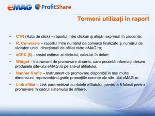 Raport eMAG Profit Share (1 an) | PPT