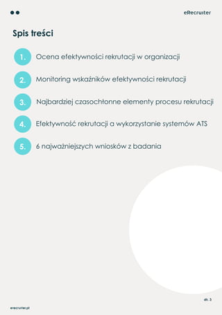 Raport z badania "Efektywność rekrutacji" | PDF