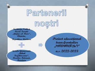 Proiect educațional la Matematică.pptx