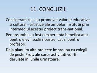 Raport proiect RO-MD final | PPT