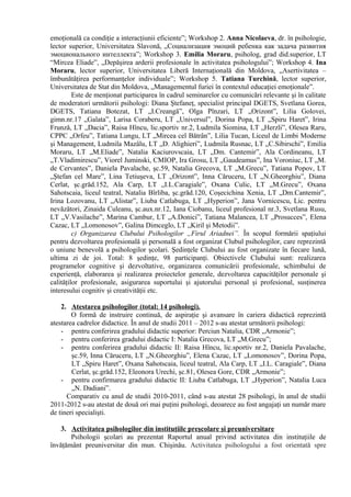 Raport psihologic | DOC