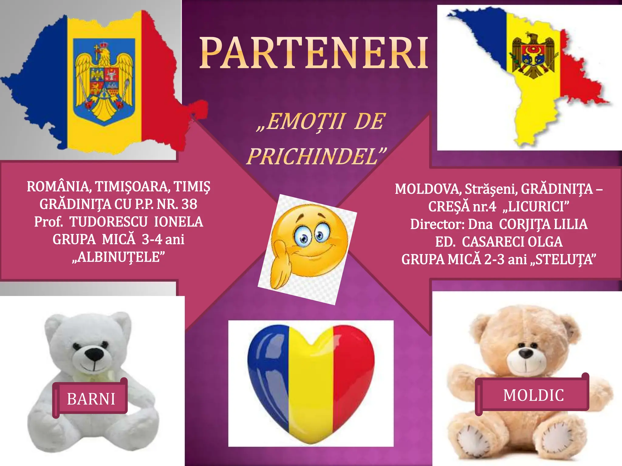 Raport parteneriat transfrontalier "Emoții de Prichindel".pptx