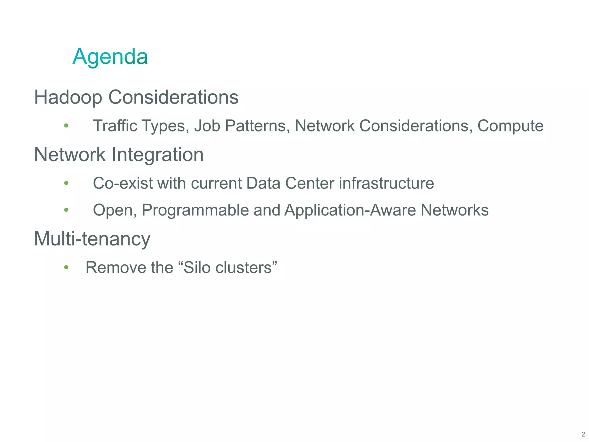 The Data Center and Hadoop | PPTX