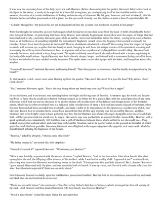 Rappaccinis daughter - complete text | DOCX