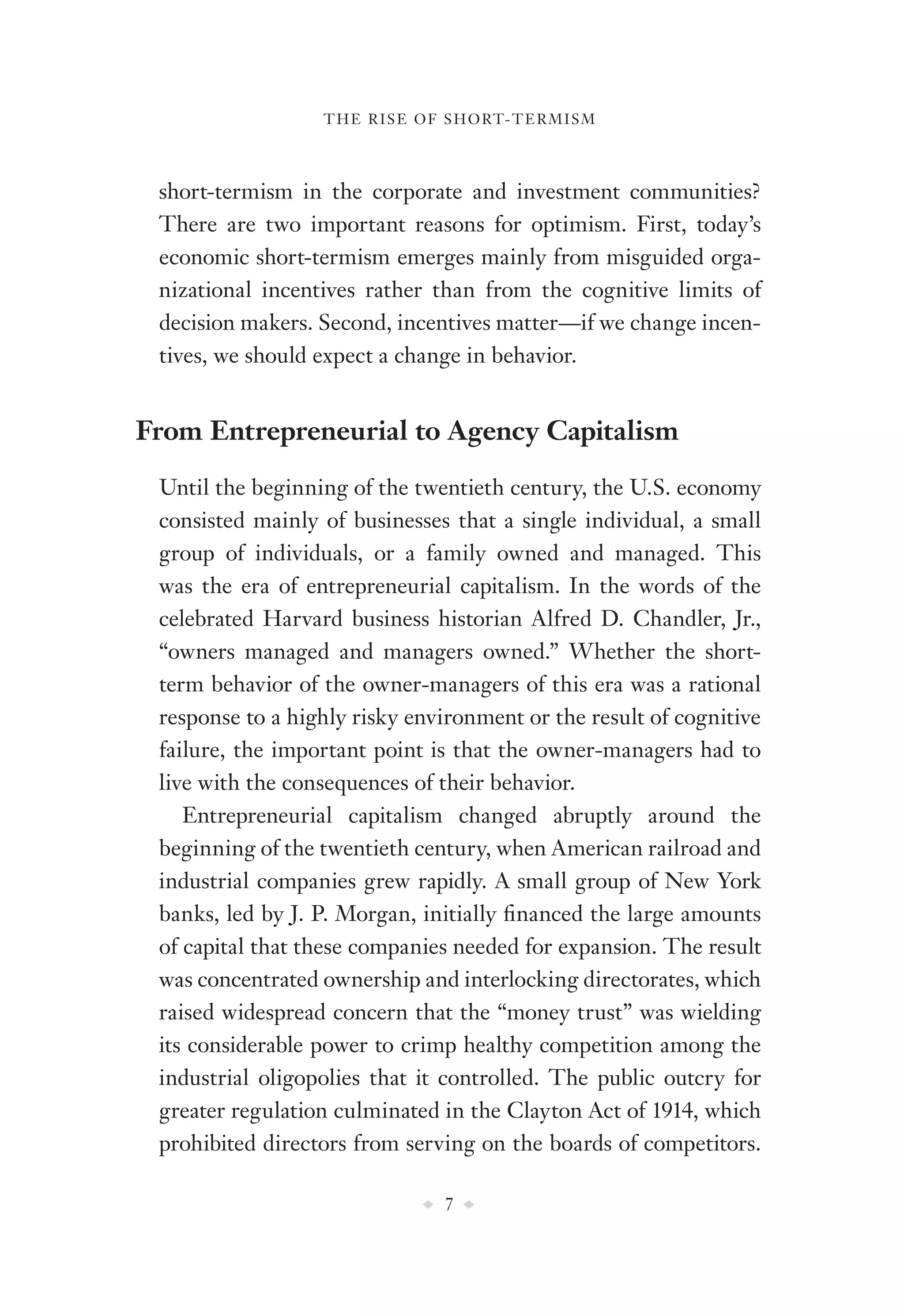 Saving Capitalism from Short-Termism | PDF
