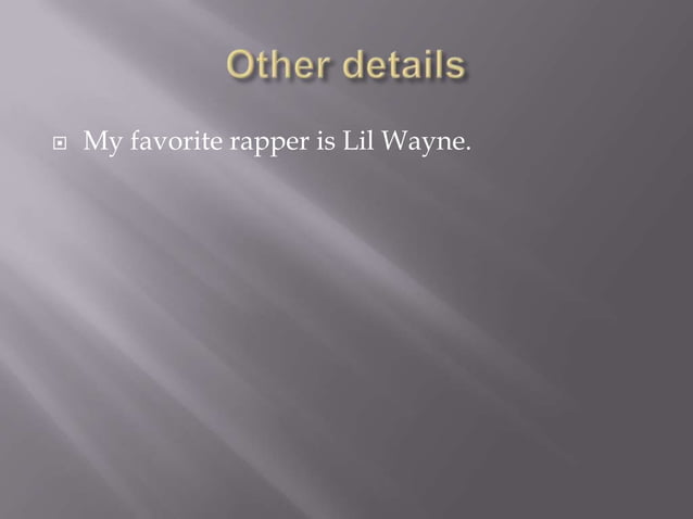 Rapper | PPT