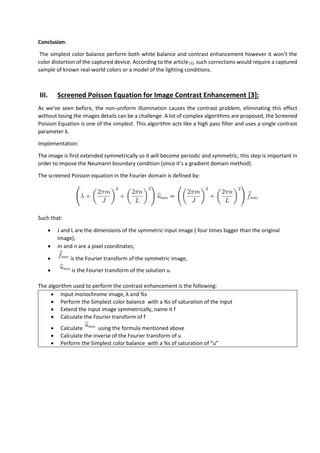 Contrast enhancement in digital images | PDF