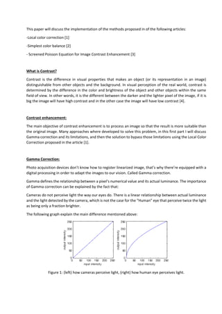 Contrast enhancement in digital images | PDF