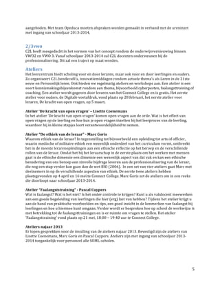 Rapportage Connect2Live 2012-2013 | PDF