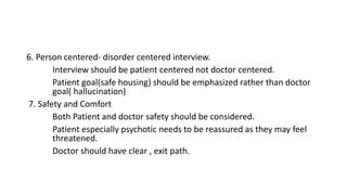 Rapport and doctor patient relationship in psychiatry | PPTX