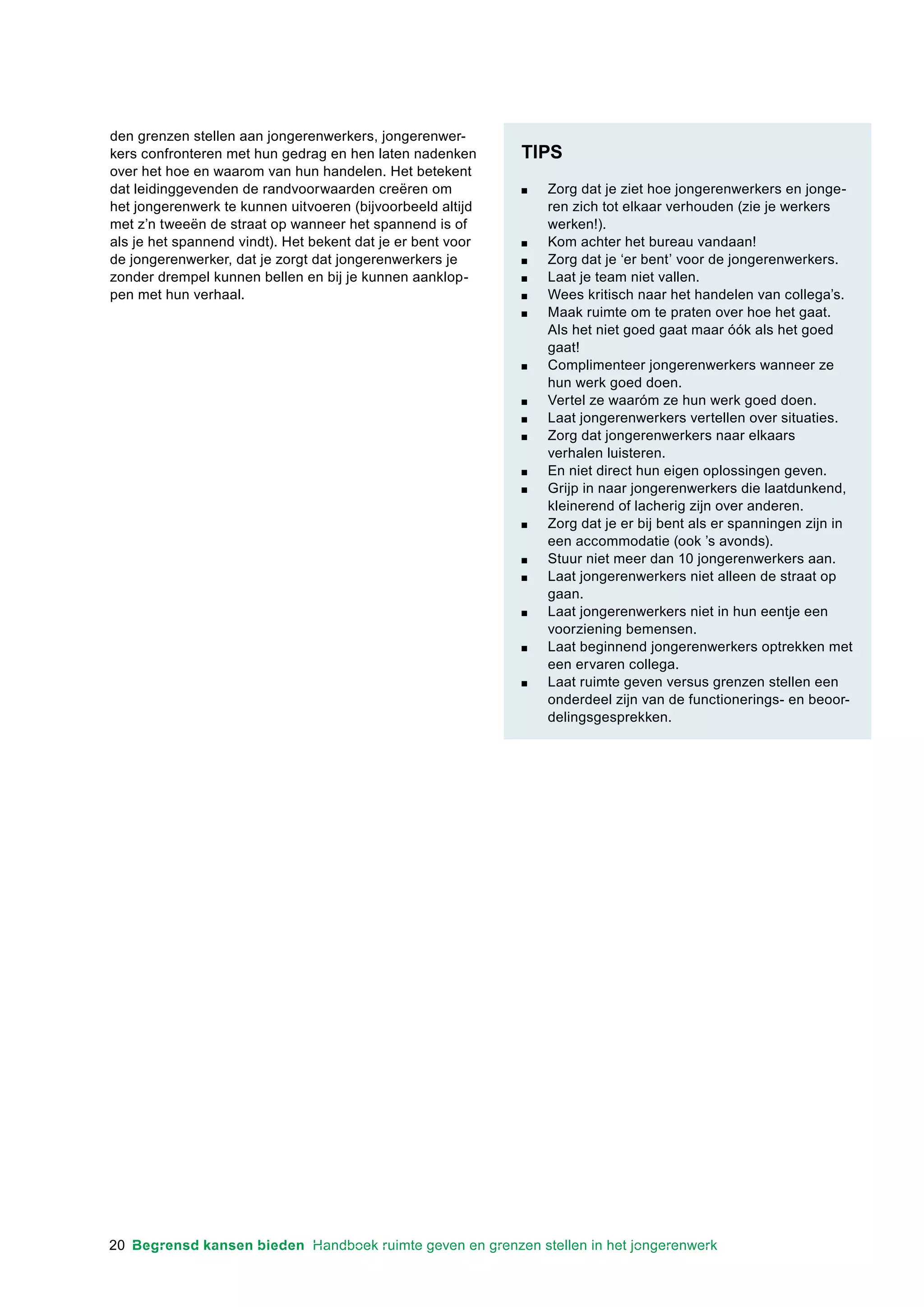 Rapport Begrensd Kansen Bieden | PDF
