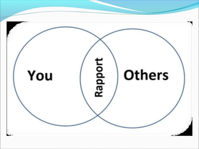 Rapport building | PPT | Business Administration | Business