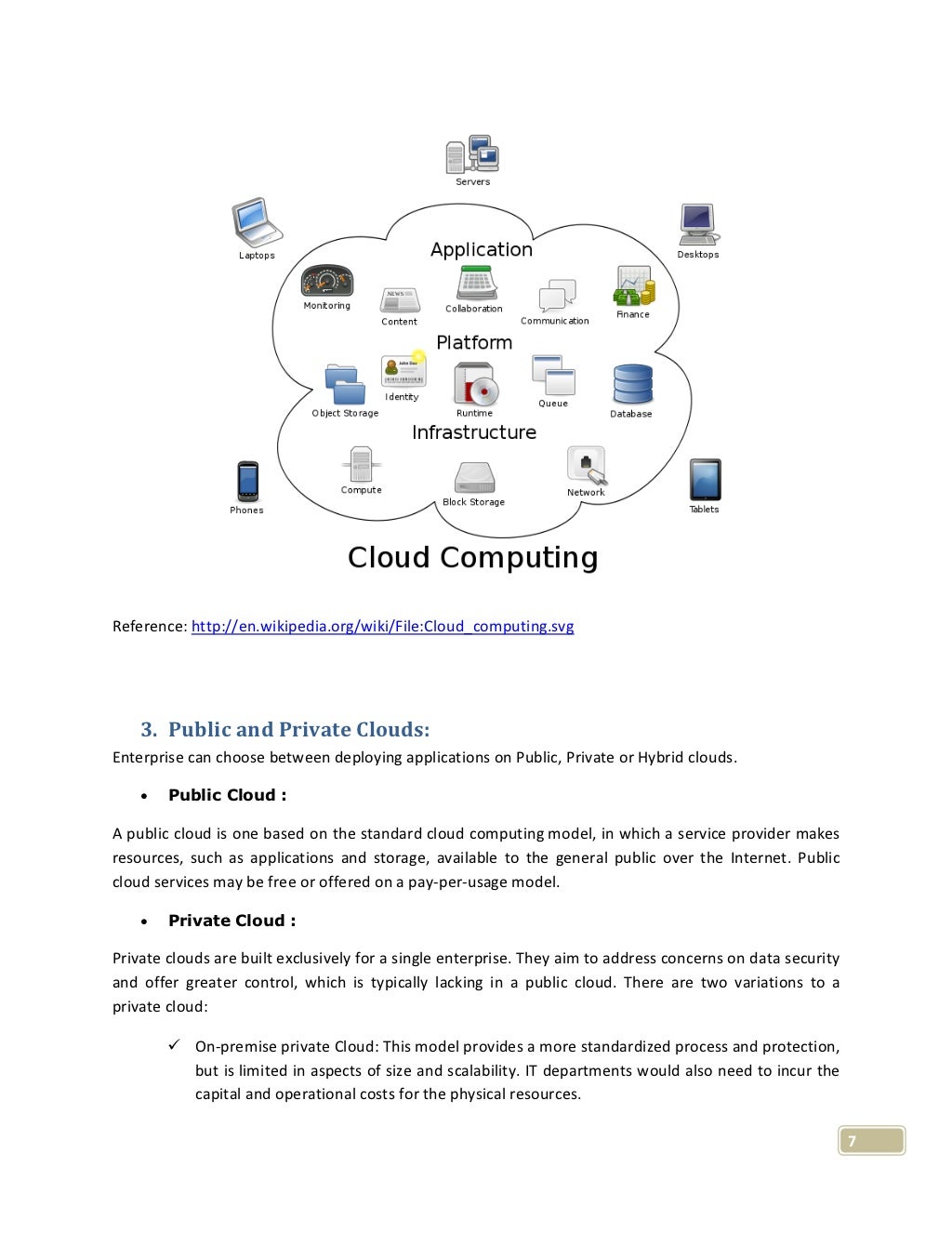 Rapport eucalyptus cloud computing