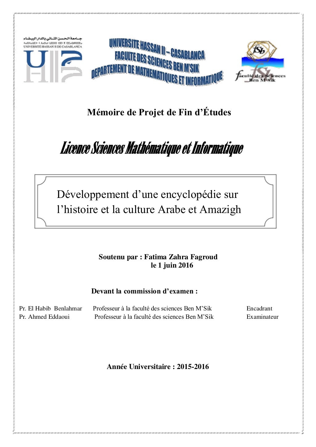 Rapport De Stage Licence Pro Exemple - vrogue.co Rapport De Stage Licence Pro Exemple - vrogue.co