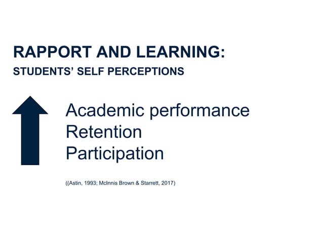 Faculty-Student Rapport in Teaching in Higher Education | PPTX ...