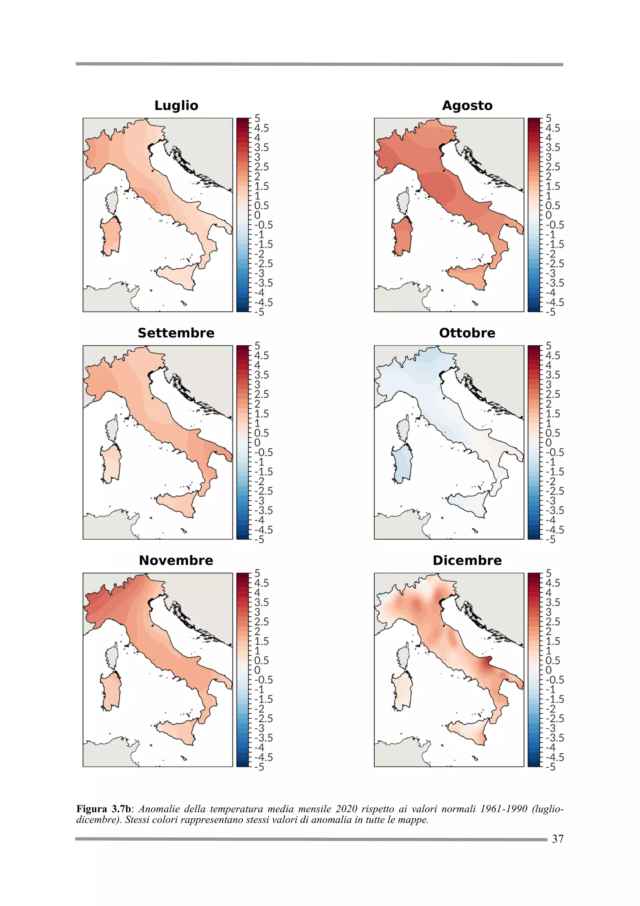 Rapporto Ispra clima 2020 | PDF