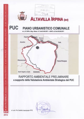 Rapporto puc copertina | PDF