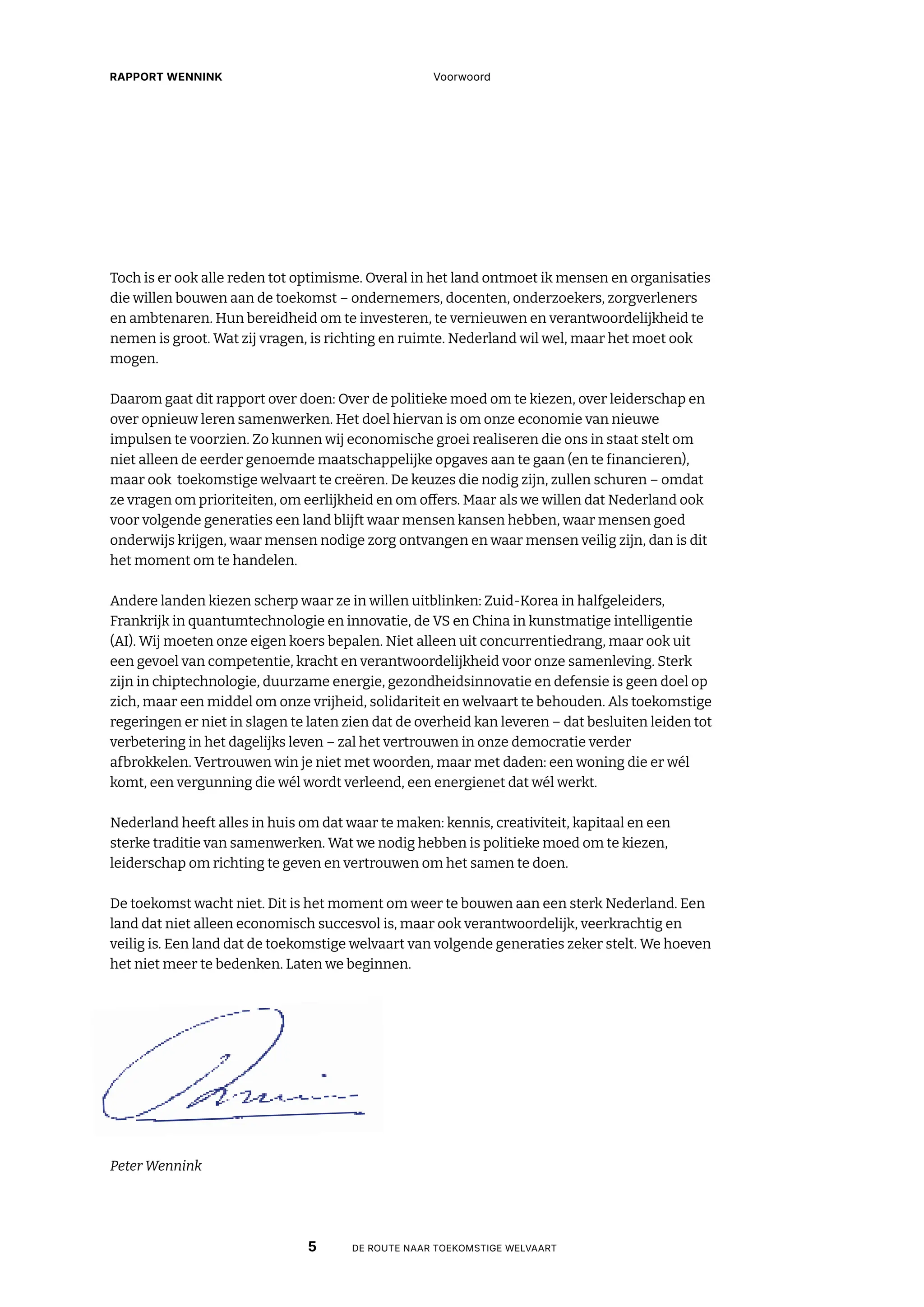 Example EU/NL Disease: Rapport Wennink 12december2025 | PDF