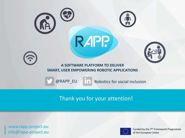 RAPP project presentation | PDF | Robotics | Technology & Computing