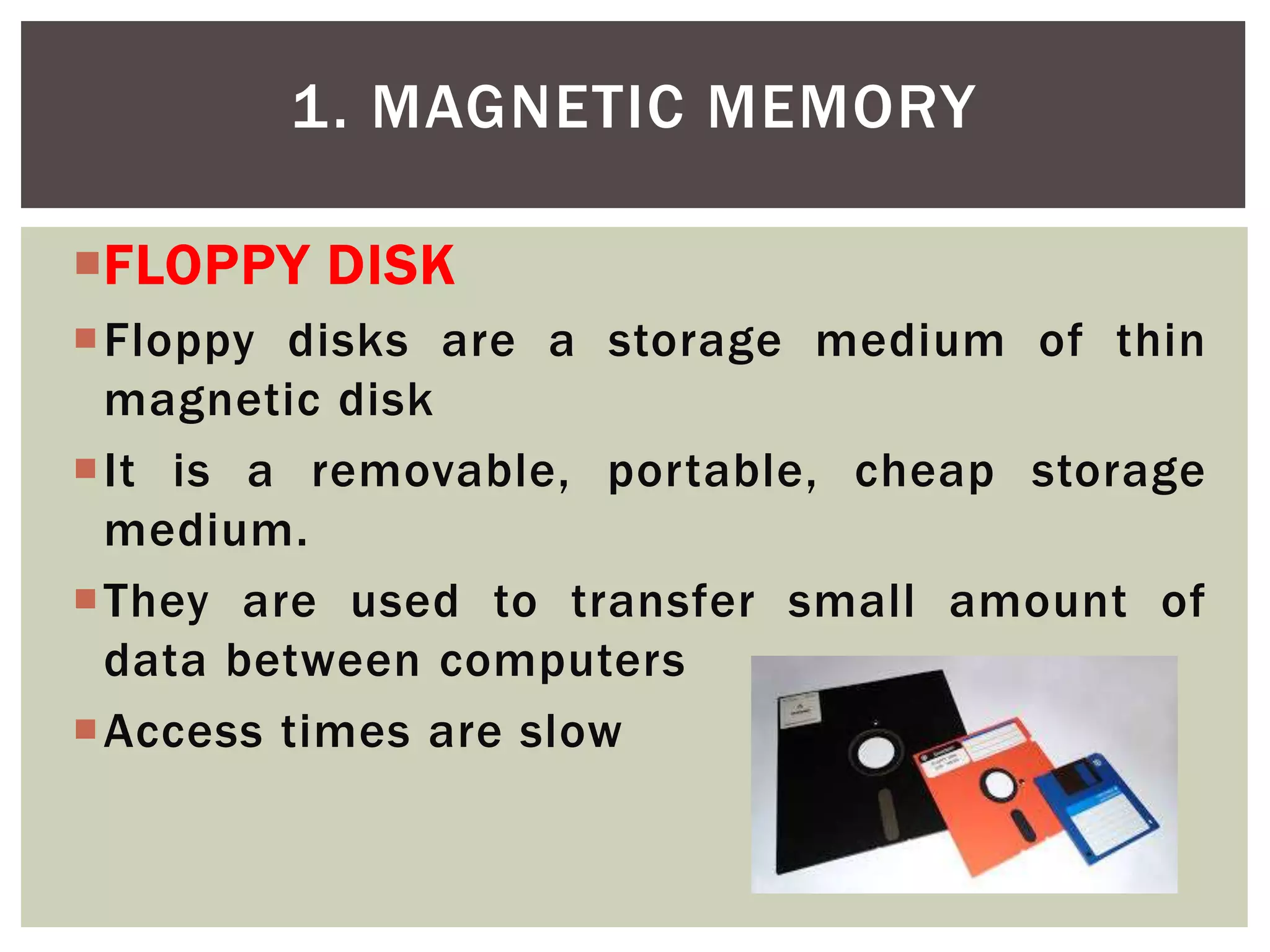 secondary storage devices | PPTX
