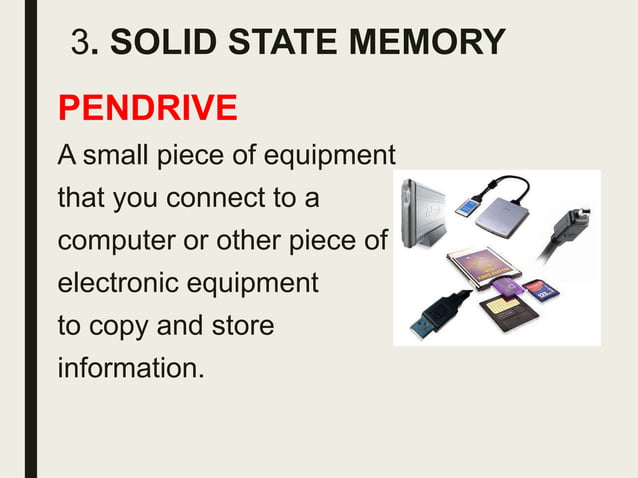 secondary storage devices | PPTX