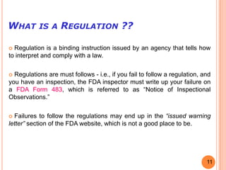 Ra profession diff ra bodies indian pharma scenario_31st oct-2010 ...