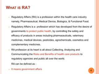 Ra profession diff ra bodies indian pharma scenario_31st oct-2010 ...