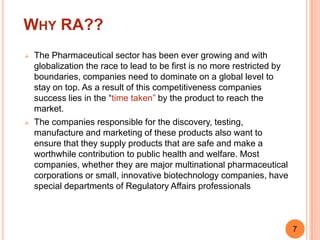 Ra profession diff ra bodies indian pharma scenario_31st oct-2010 ...