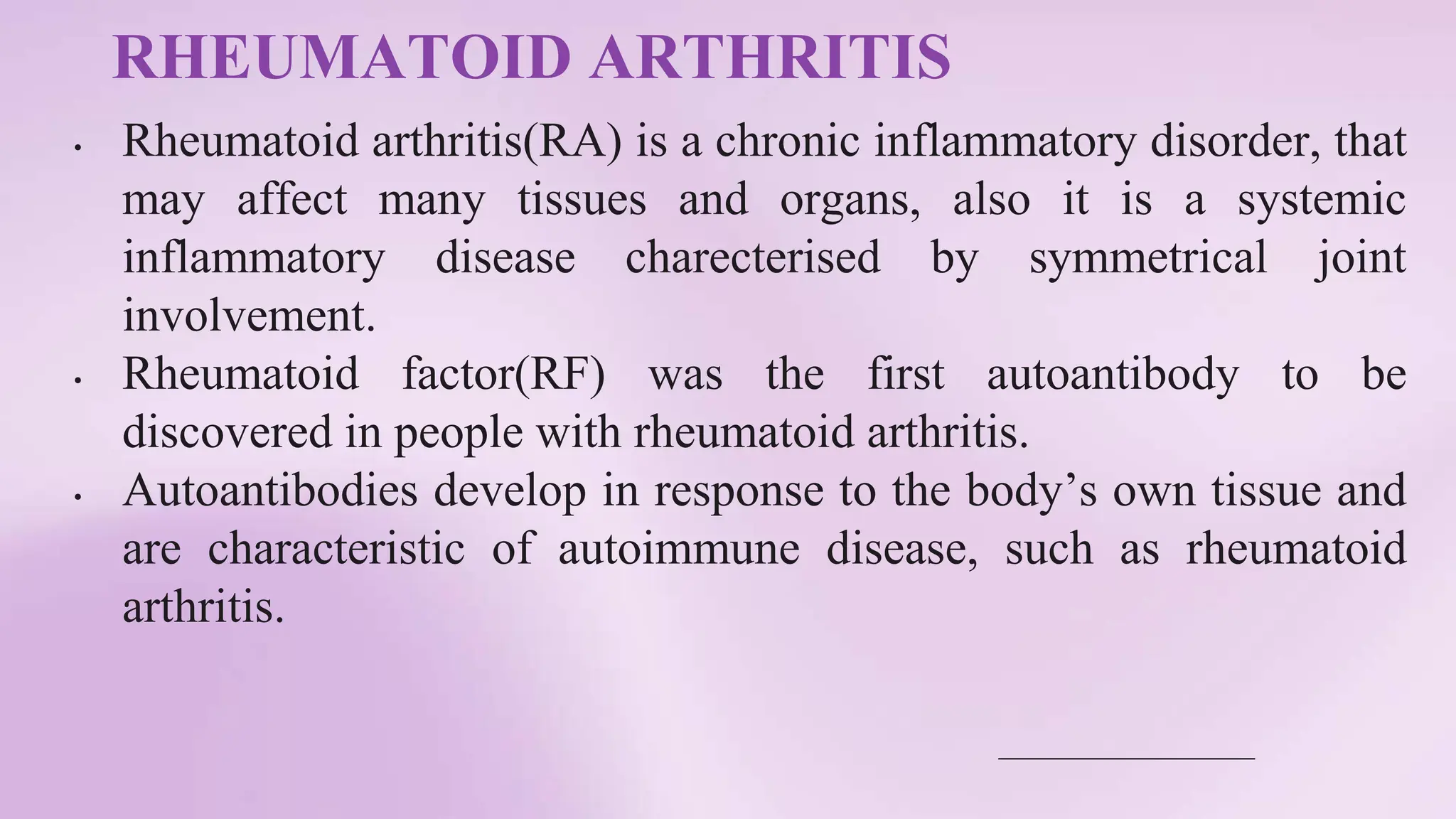 Rheumatoid arthritis PROFILE - Copy.pptx