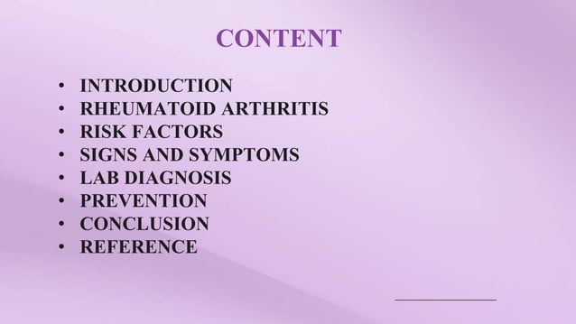 Rheumatoid arthritis PROFILE - Copy.pptx