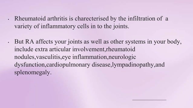 Rheumatoid arthritis PROFILE - Copy.pptx