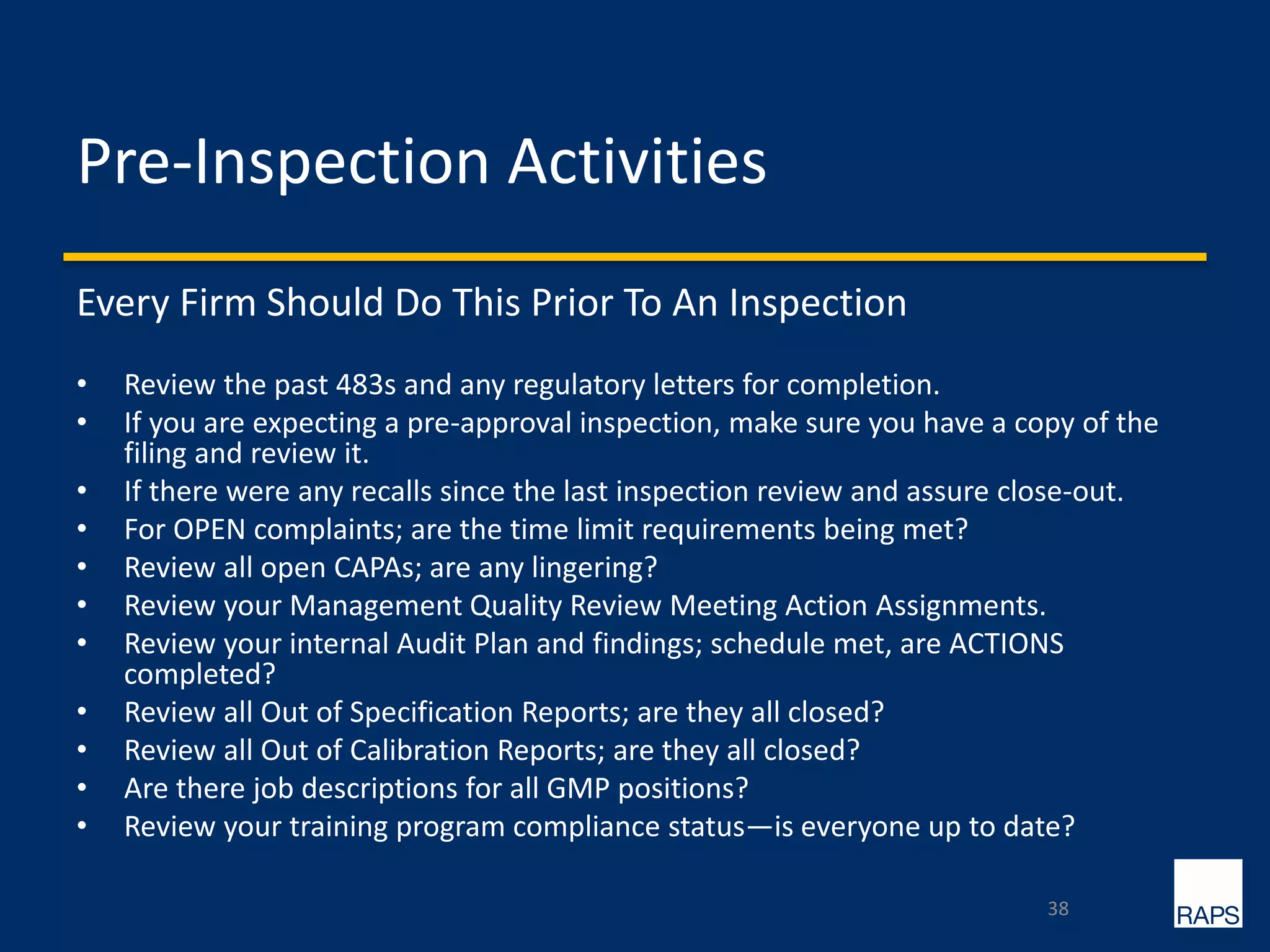 Responding Effectively to FDA 483 Observations & Warning Letters | PPTX