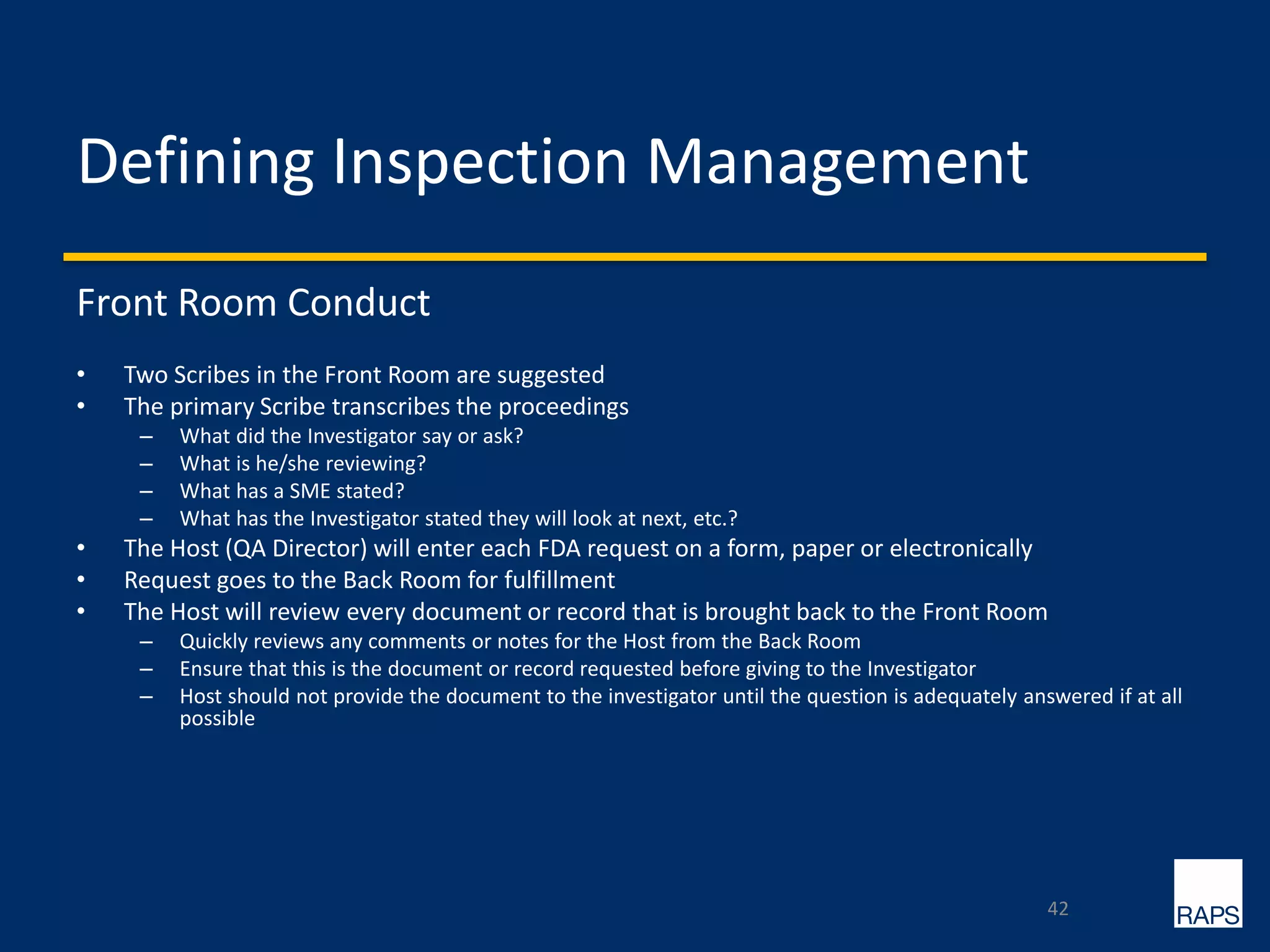Responding Effectively to FDA 483 Observations & Warning Letters | PPTX