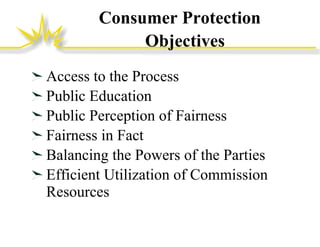 Consumer Protection From A Regulators Perspective | PDF