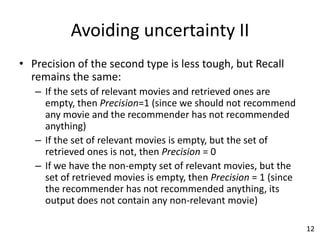RAPS: A Recommender Algorithm Based on Pattern Structures | PPTX