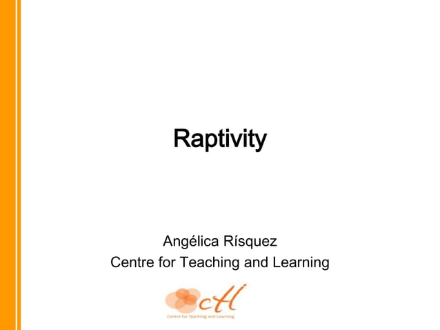 Raptivity | PPT