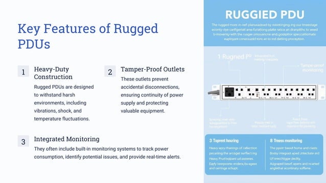 Unlocking the Power of Rugged PDU Solutions for Extreme Environments | PPT