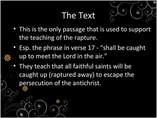 Rapture | PPT