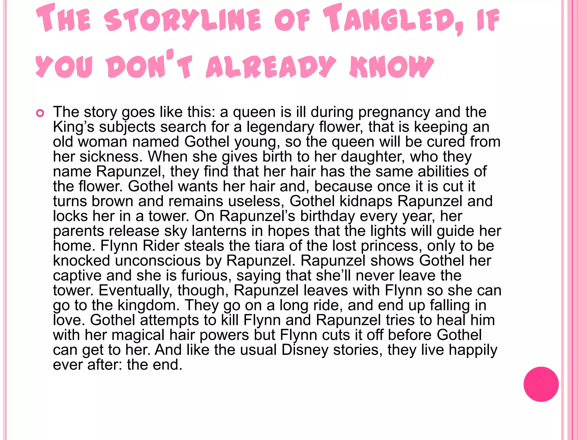 Rapunzel | PPTX