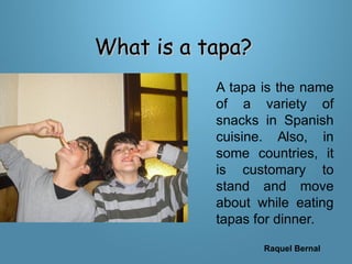 Raquel Bernal - Spanish Tapas | PDF