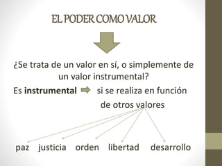 poder politico | PPTX