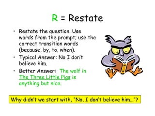 RARE - A Strategy for Constructed Prompts | PPT