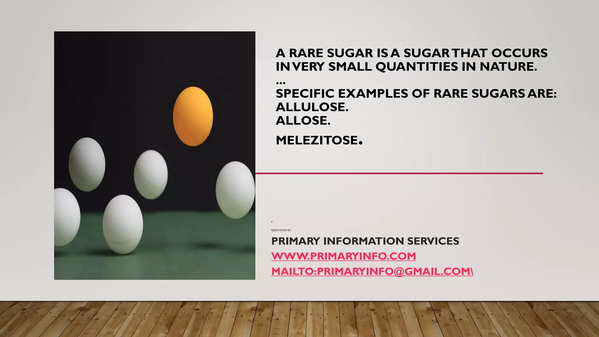 Rare sugars - database | PDF