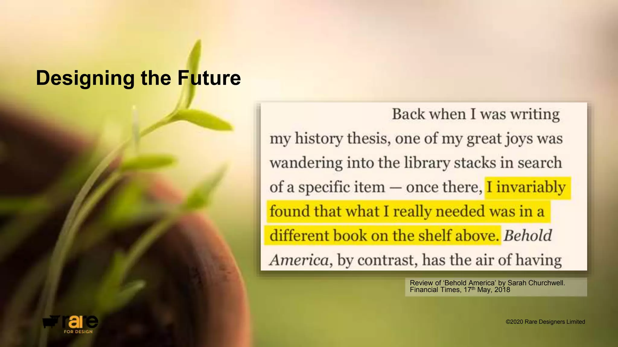 Designing the Future, A 99 Club Presentation | PPTX