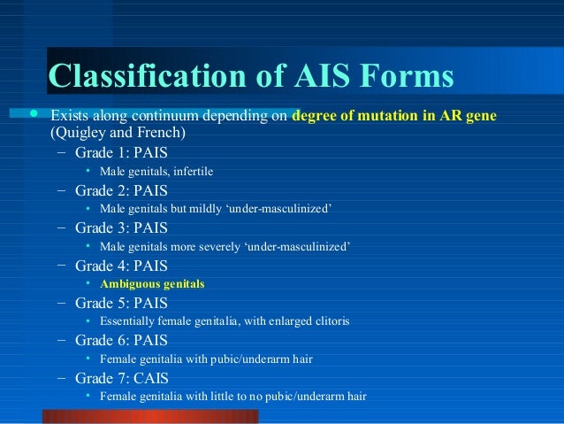 Rare case of androgen insensitivity syndrome