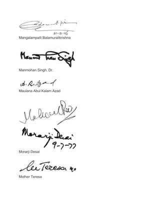 Rare collection signatures | PDF