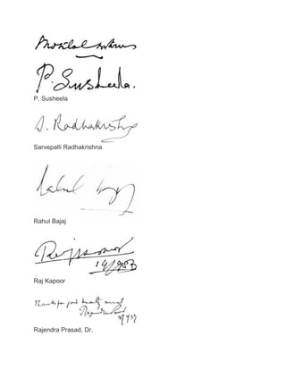 Rare collection signatures | PDF